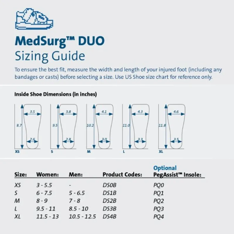 DARCO MedSurg DUO Post-Op Shoe | Bulk Qty.