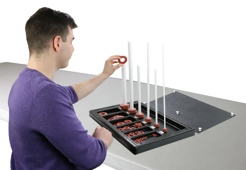 Ring Tree for Hand Therapy and Range of Motion Exercises