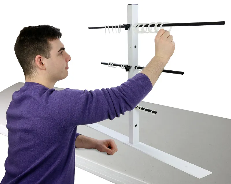 Ring Tree for Hand Therapy and Range of Motion Exercises