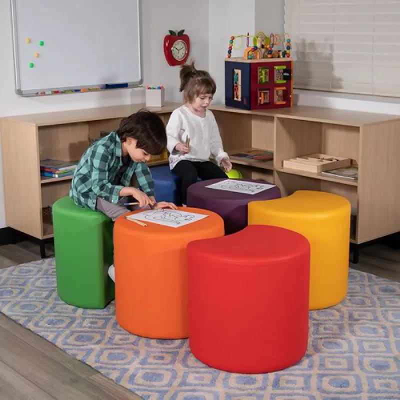 Flash Furniture Flexible Soft Seating for Classrooms - Crescent