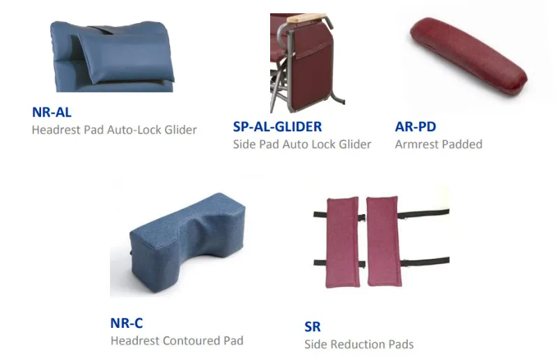 Broda 100 Tranquille Glider Upholstered Accessories and Replacement Padding