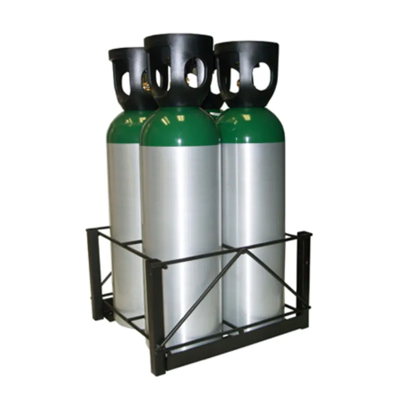 Medical Oxygen Cylinder Warehouse Racks by Responsive Respiratory