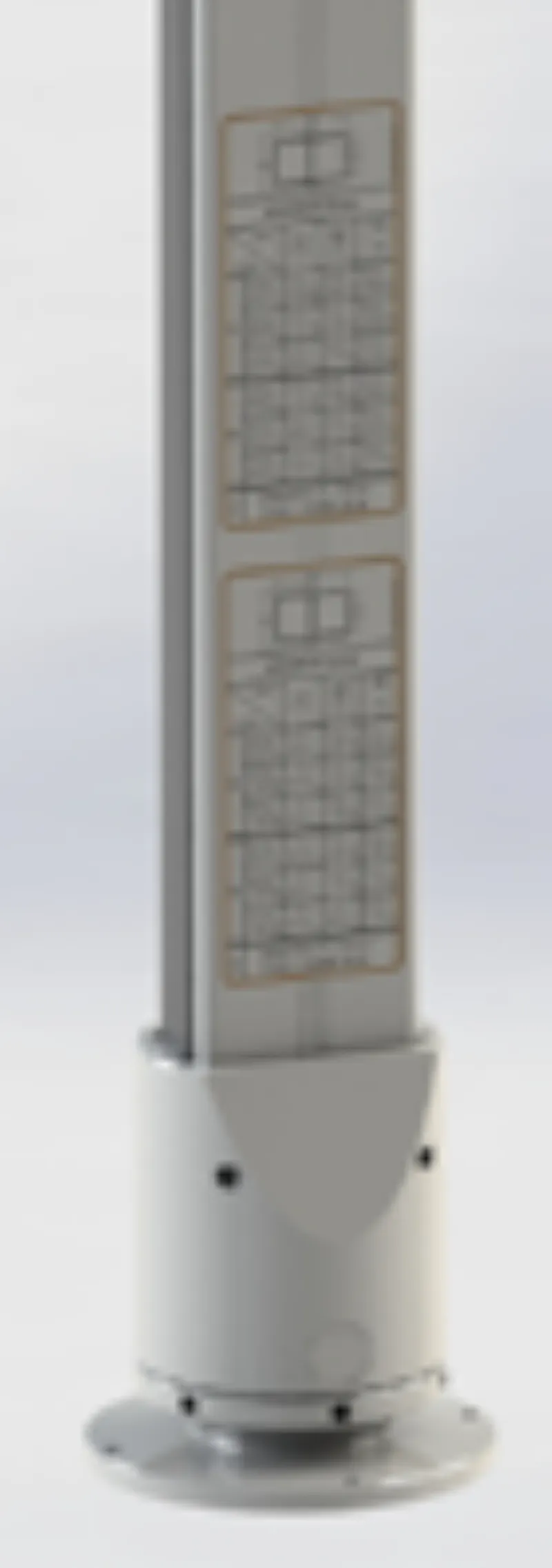 Free Standing Track for Ceiling Lifts by Savaria, 4 Post Design, 440 lb ...