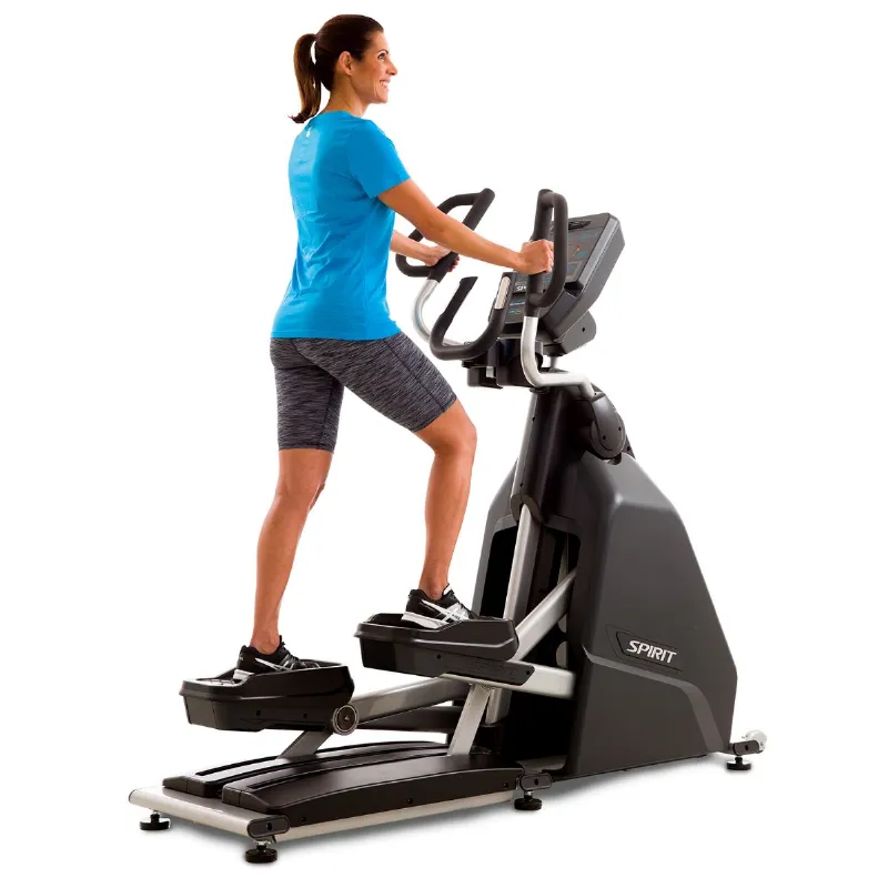 Commercial Elliptical Machine with LCD Screen, Self-Powered, Heavy-Duty ...