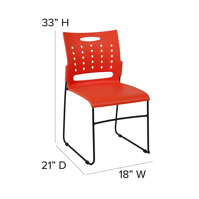 Flash Furniture Ventilated Multi-Purpose Stack Chairs