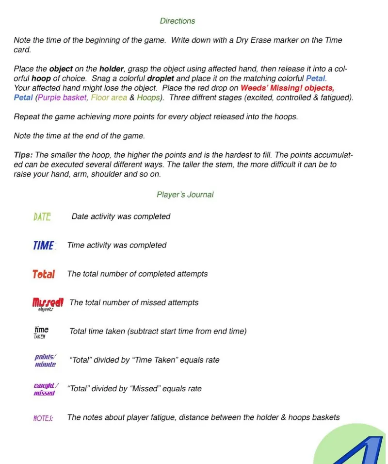 Therapeutic Game for People with TBI, Fine and Gross Motor Skill ...