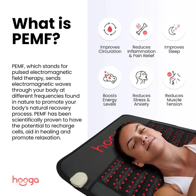 PEMF Chair Mat with Infrared Therapy for Improved Health and Relaxation ...