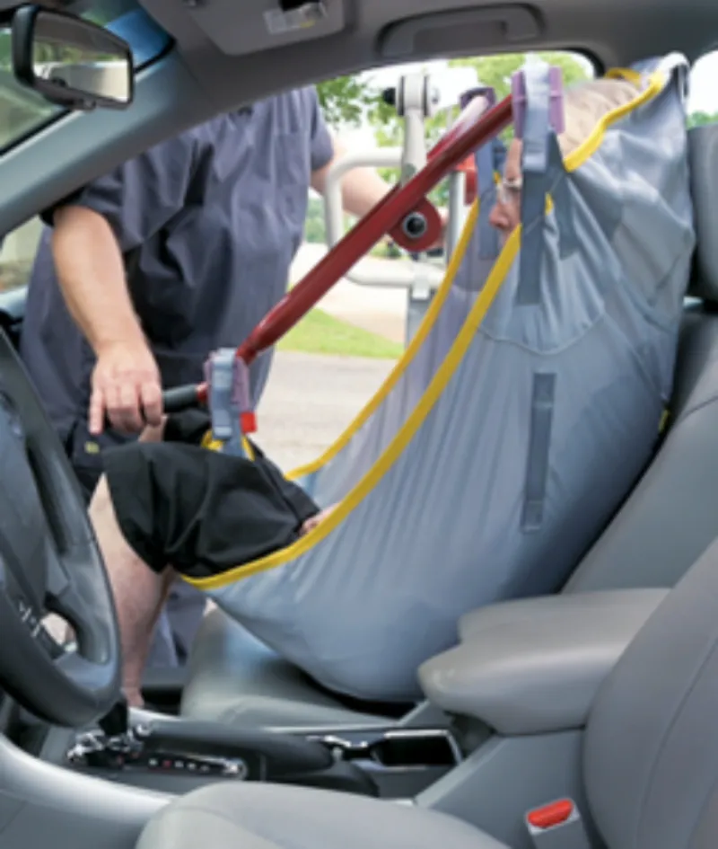 Wheelchair to Car Transfer Lift - F350CT Patient Lift by Span America ...