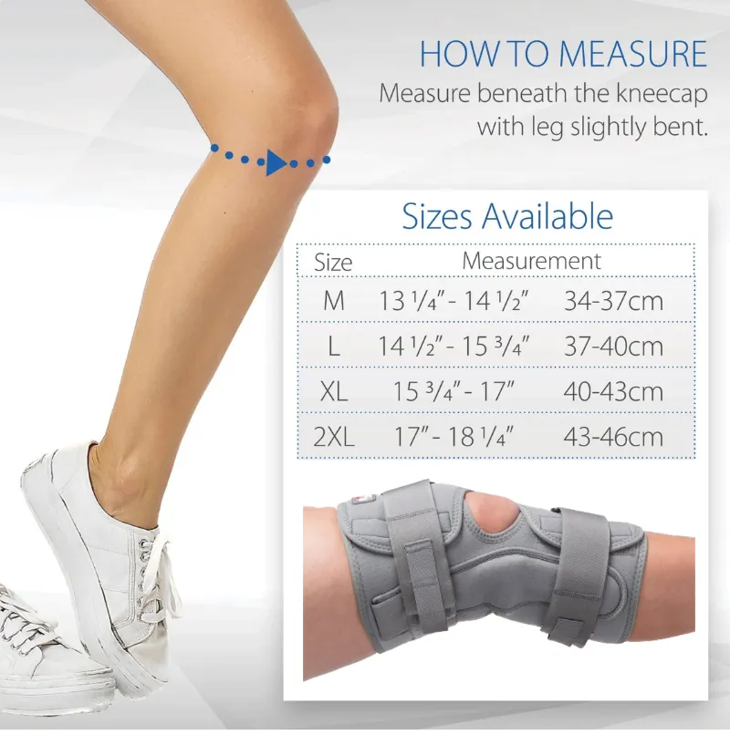 Swede-O Thermal Vent Open Wrap Hinged Knee Brace by Core Products