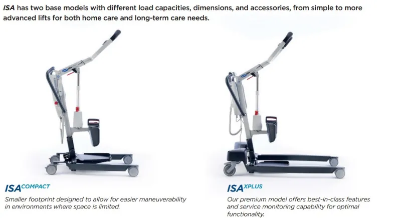 Invacare Stand Up Lifts, ISA Compact and ISA XPlus | 350 lb. or 450 lb ...