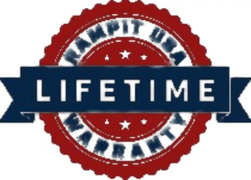 Aluminum Threshold Butt Ramp with Bevel and Optional Hand Rails by Rampit USA