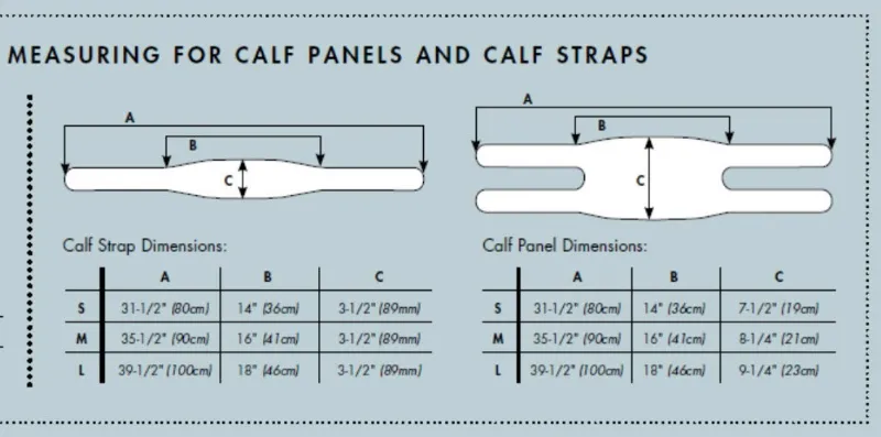 Bodypoint Aeromesh Padded Calf Panels