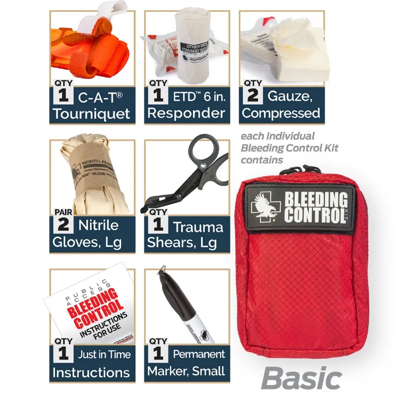 Individual Public Access Bleeding Control Station