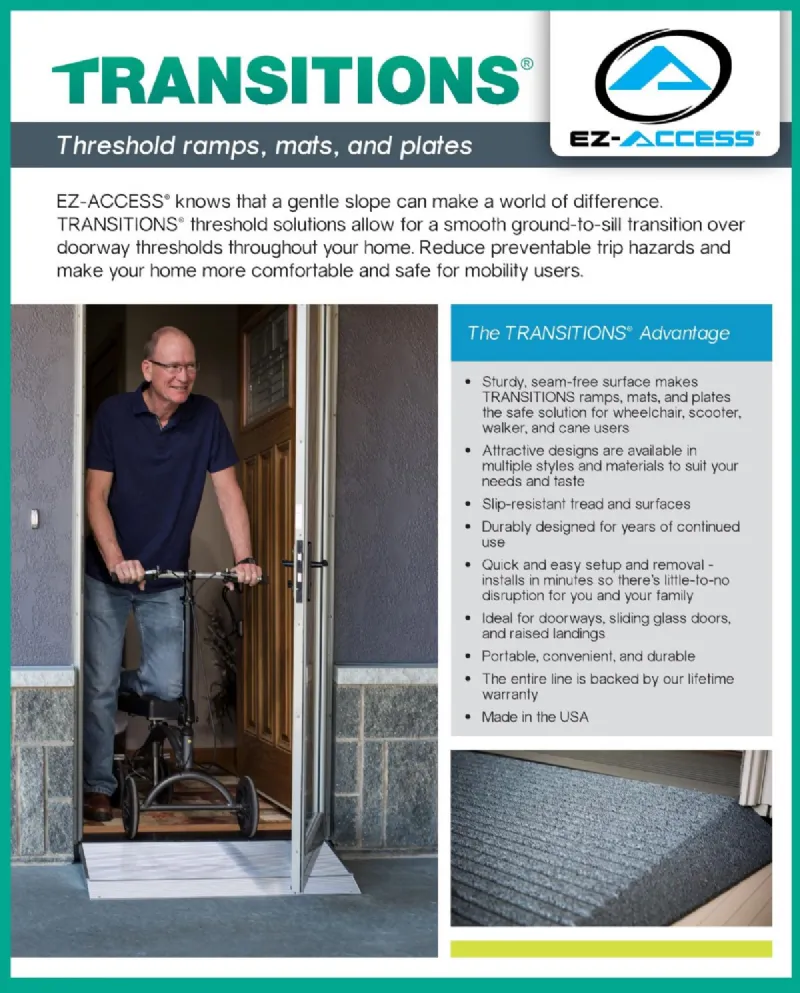 TRANSITIONS Modular Entry Ramp by EZ-ACCESS Ramps