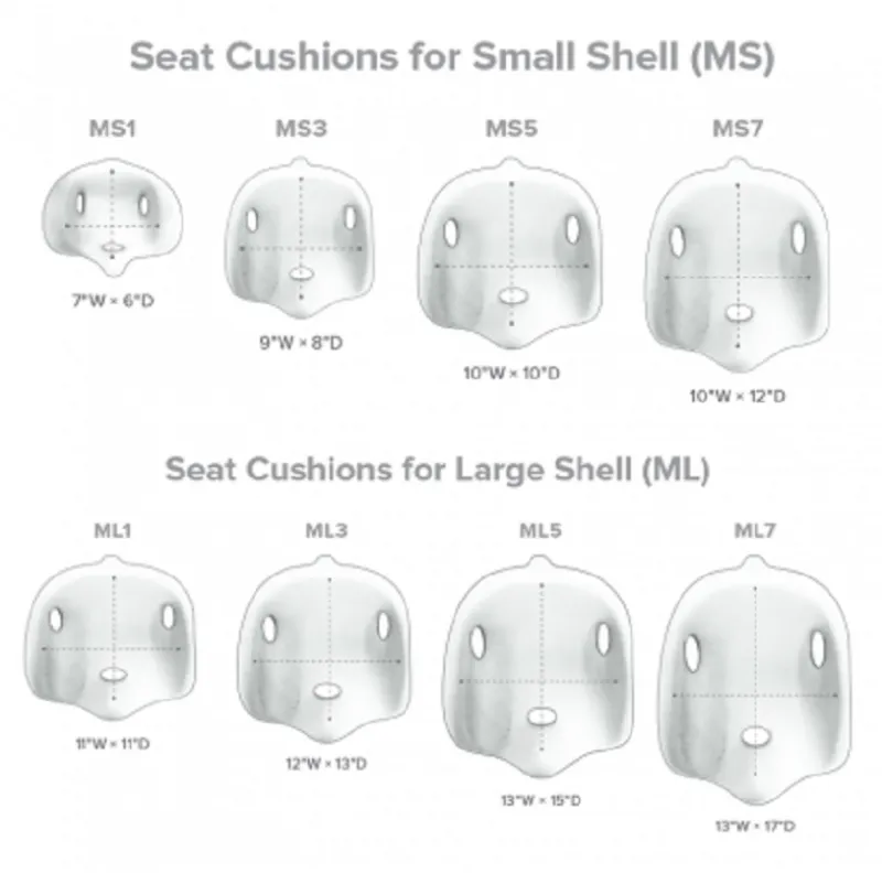 Special Tomato Hi-Low Multi-Positioning Seating (MPS) System - Small ...
