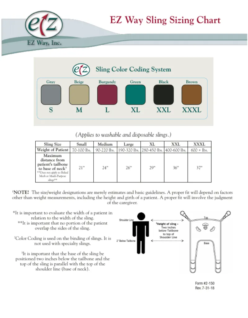 Deluxe Full-Body Patient Lift Sling with Padded Comfort - Up to 1000 ...