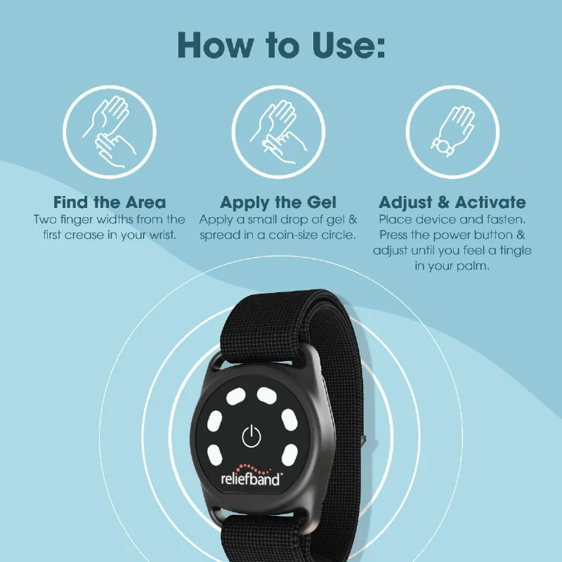Reliefband Sport - Anti-Nausea and Motion Sickness Wristband