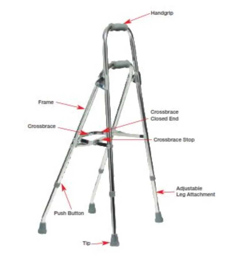 Graham Field Walker Cane | Walkane- Qty. 2