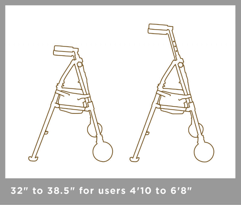 Signature Life Elite Travel Walker - FREE Shipping