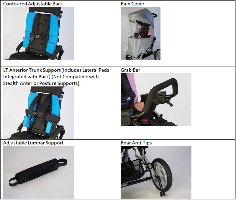 Accessories for Leggero Reach Folding Stroller