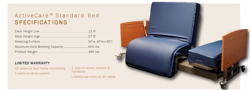 ActiveCare Rotating Pivot Lift-Assist Bed by Med-Mizer