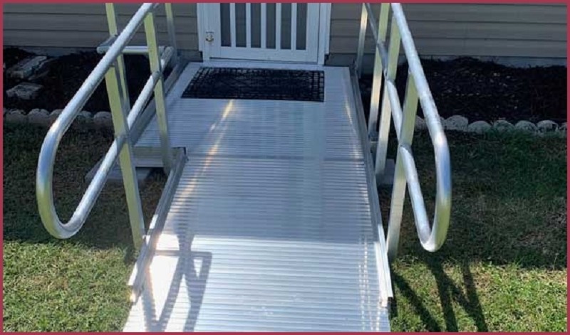 Liberty Aluminum Solid-Surface Modular Ramp