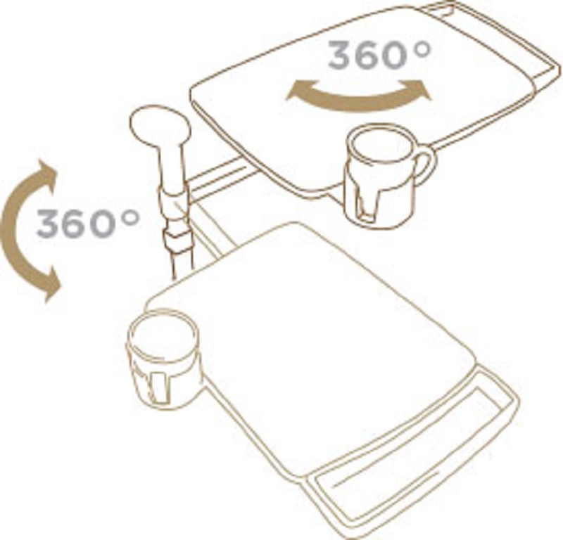 Signature Life Independence Tray Table - FREE Shipping