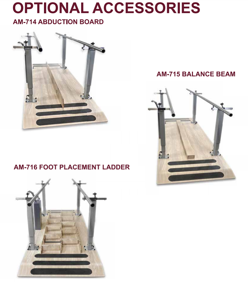 Armedica Electric Platform Mounted Parallel Bars