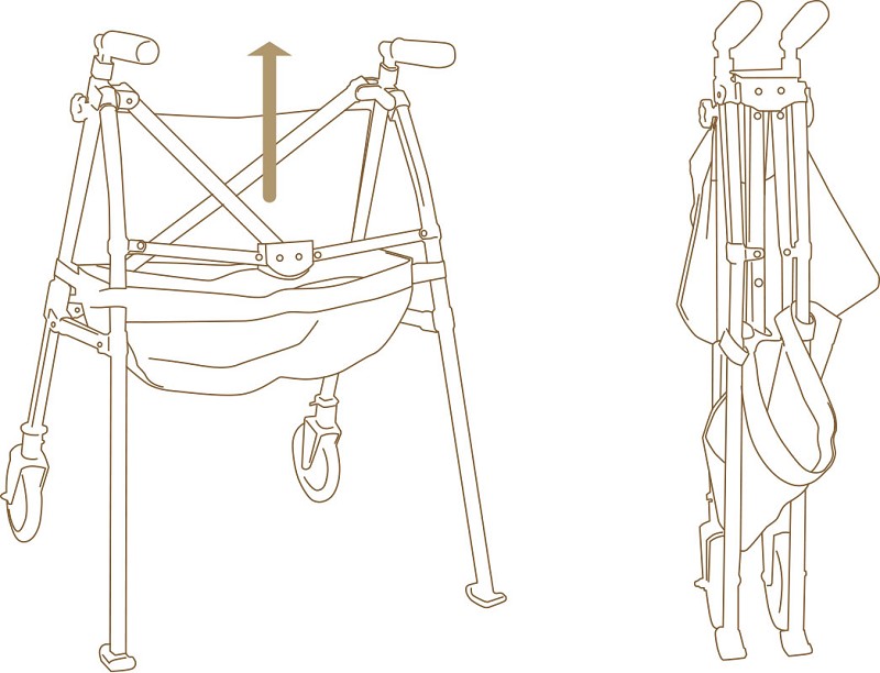 Signature Life Elite Travel Walker - FREE Shipping