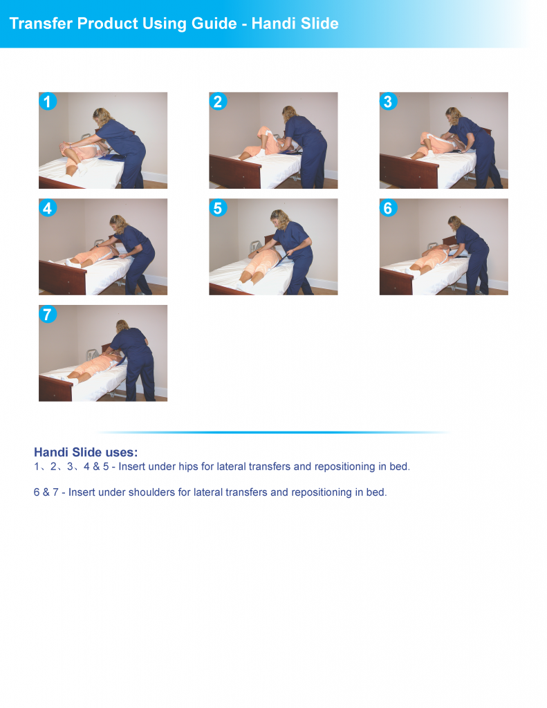 Handi Slide Hand Held Patient Positioning Aid