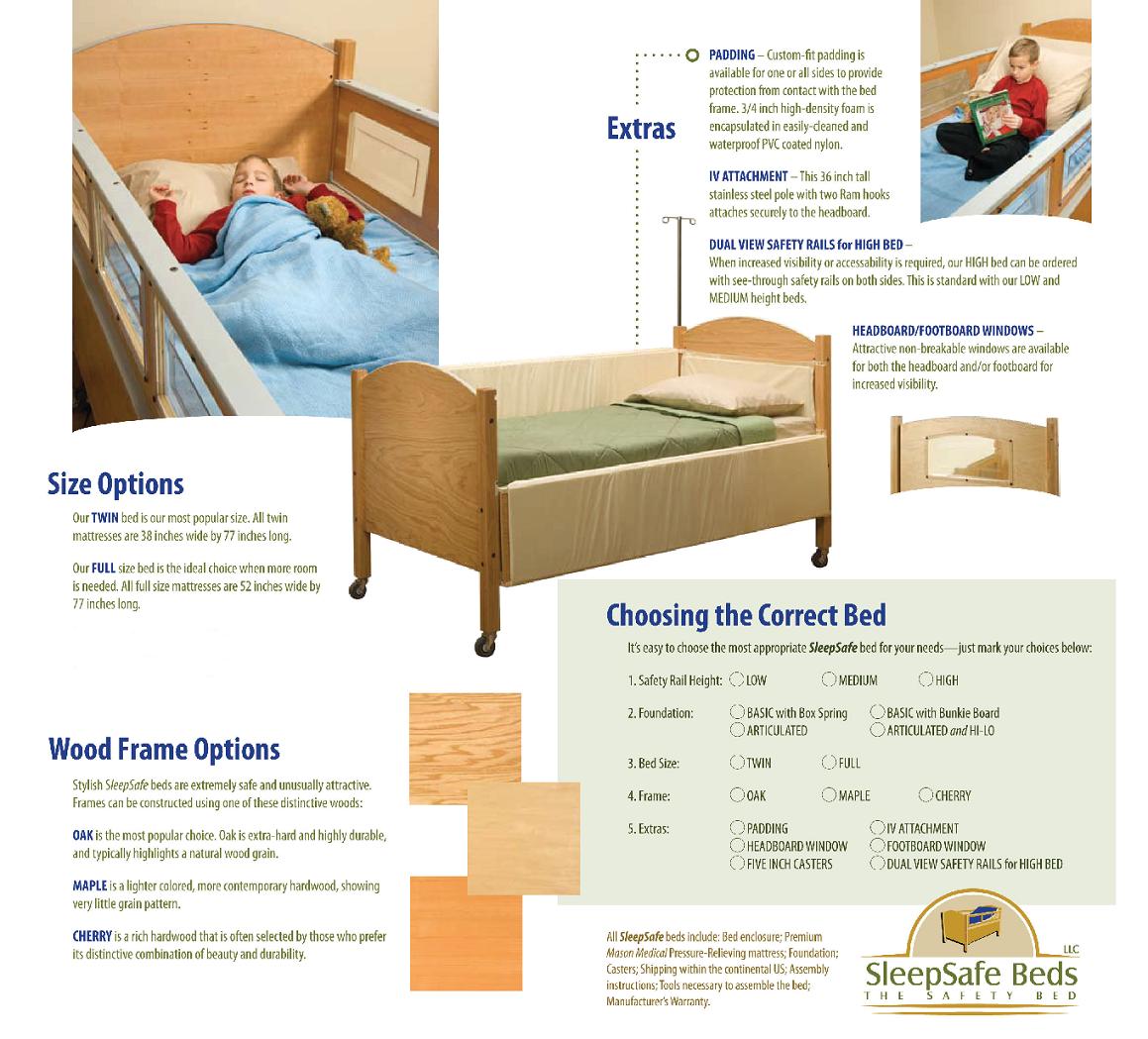 SleepSafe II Medium Bed FOR SALE - FREE Shipping