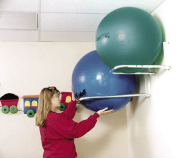 PVC Ball Rack : Therapy Ball Racks